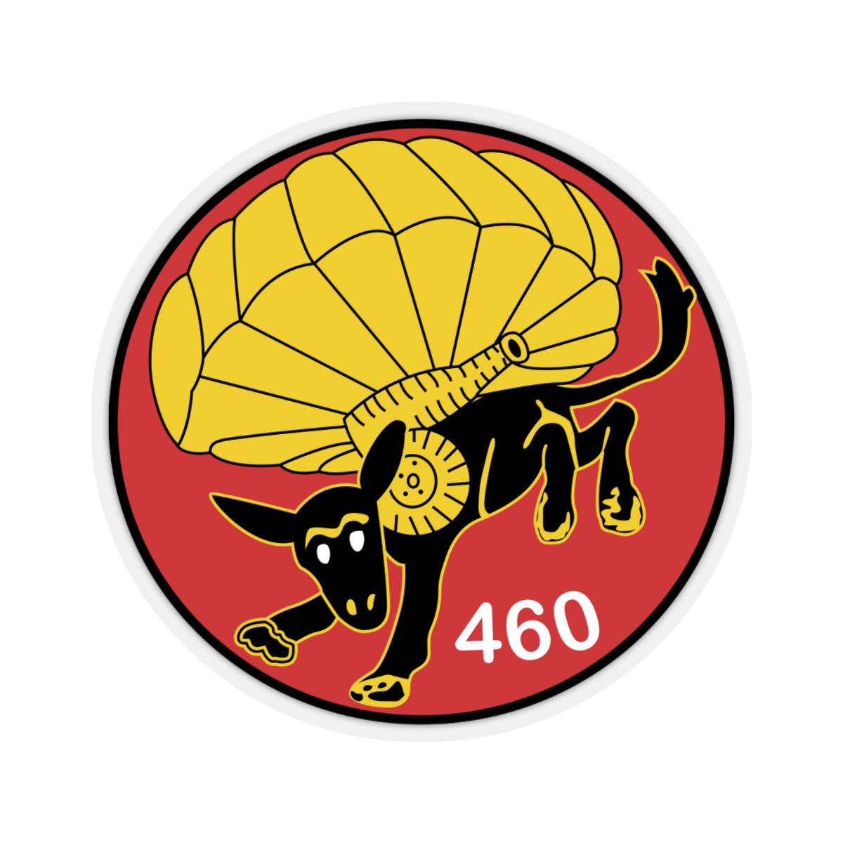 Kiss-Cut Stickers - 460th Parachute Field Artillery X 300 – MIP Brand Store