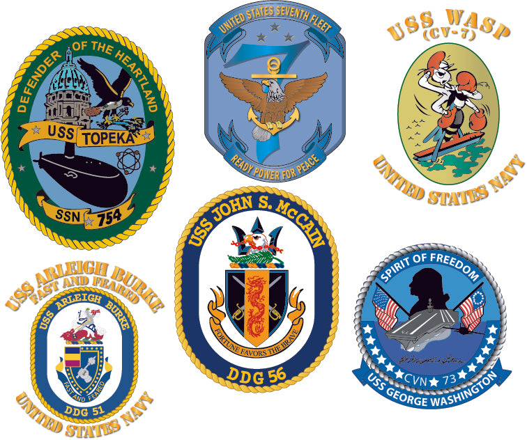 Navy Ship Crests – MIP Brand Store