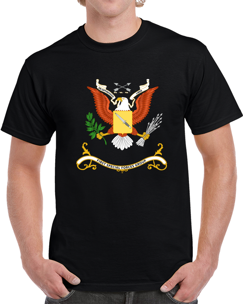 Army - Regimental Colors - 1st Special Forces Group - Yellow Shield W ...