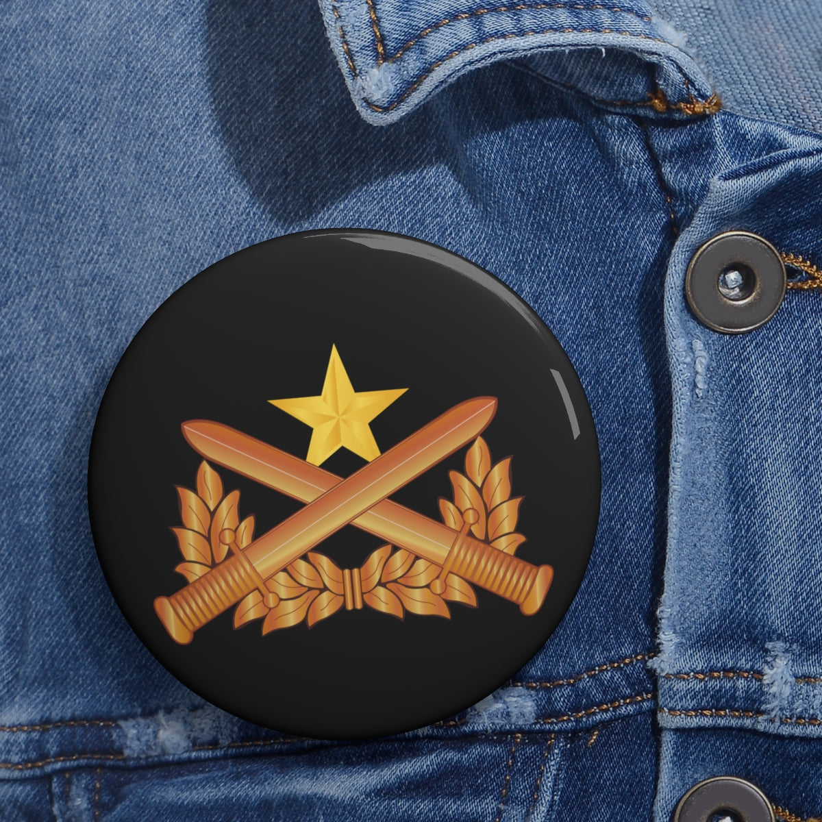 Custom Pin Buttons - Vietnam - Vietnam Ranger Qualification Badge X 30 ...