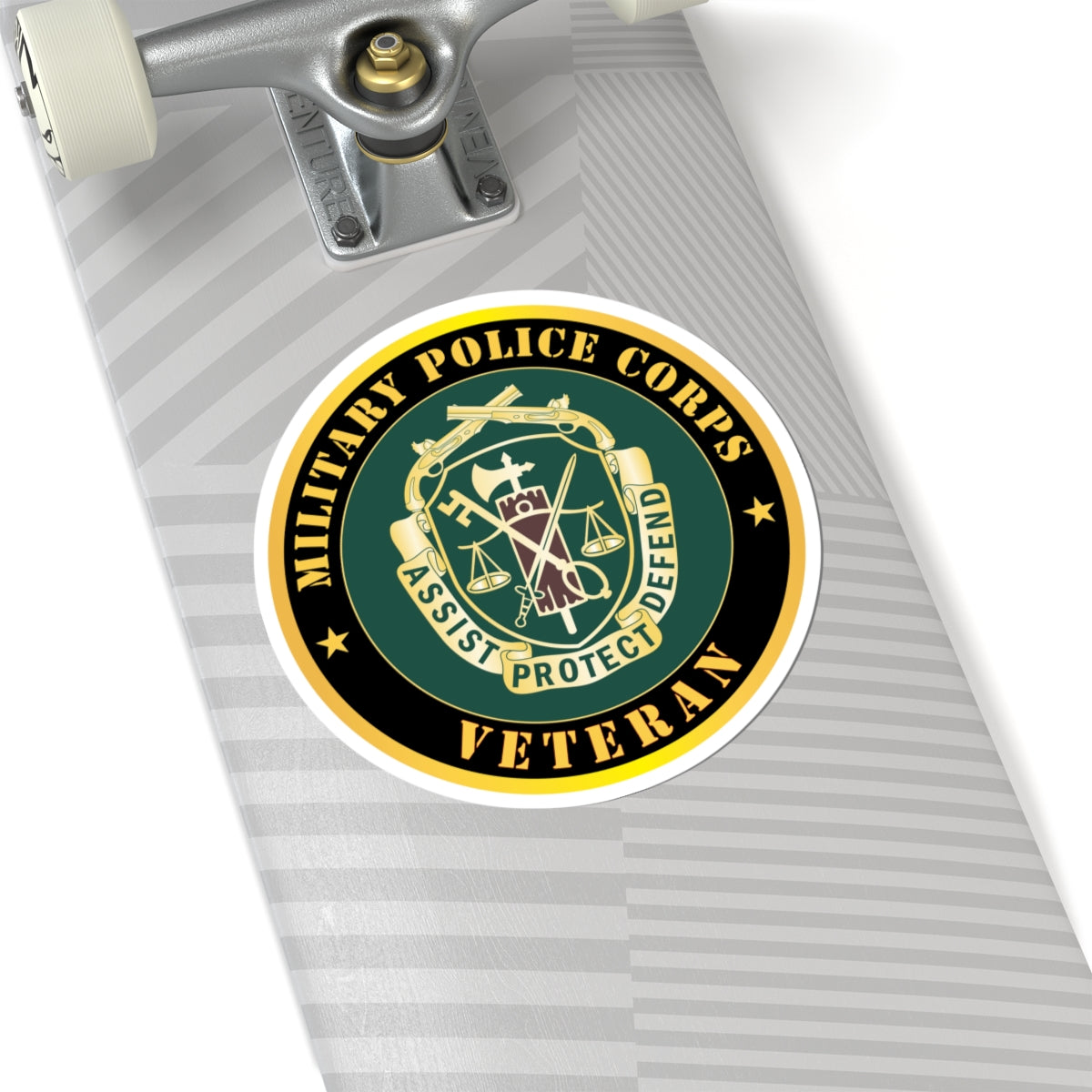 Kiss - Cut Stickers - Army - Military Police Corps Regimental Crest ...