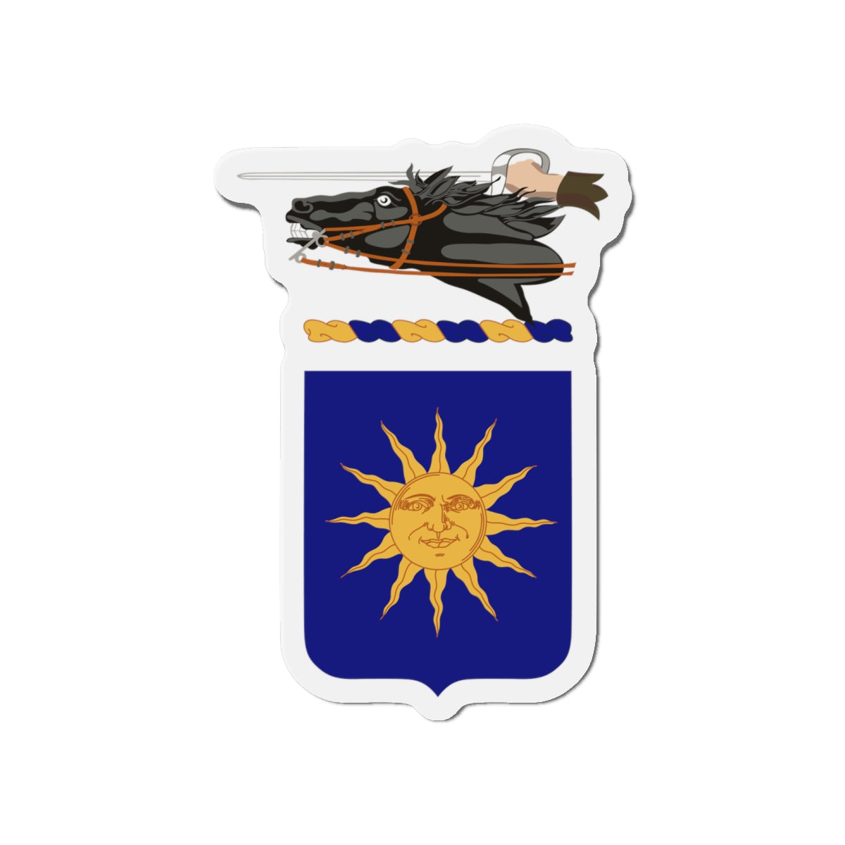 Die-Cut Magnets - Army - COA - 26th Cavalry Regiment (Philippine Scout ...