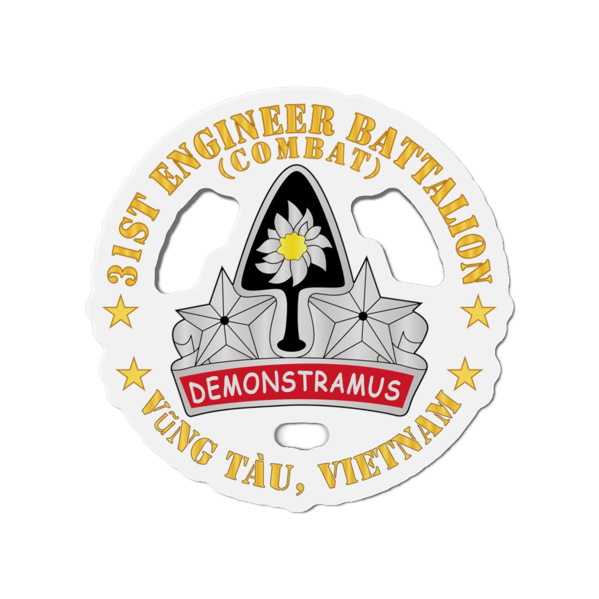Die-Cut Magnets - Army - 31st Engineer Battalion (Combat) - Vung Tau ...