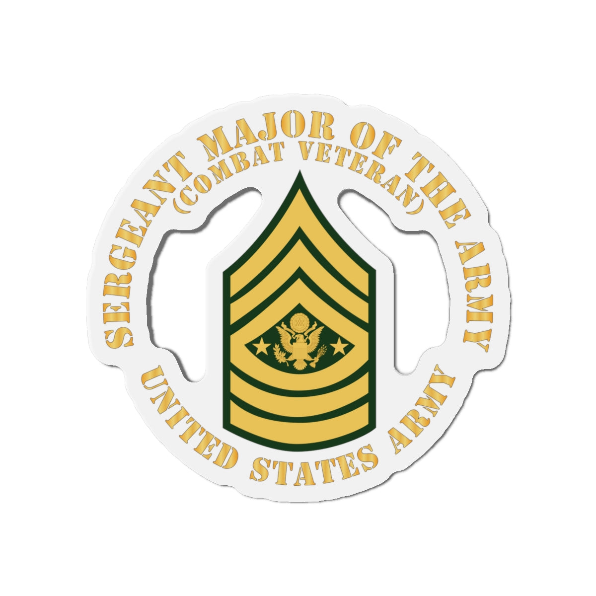 Die-Cut Magnets -SSI -Army - Sergeant Major of the Army - SMA - Combat ...
