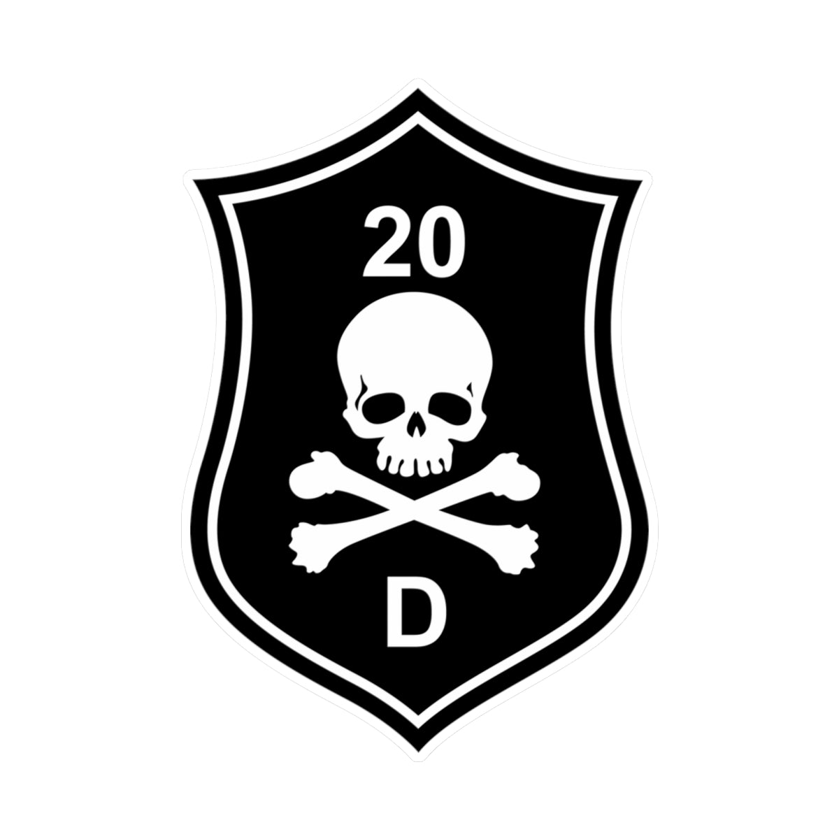 Kiss-Cut Vinyl Decals - SSI - 20th Infantry Division X 300 – MIP Brand ...