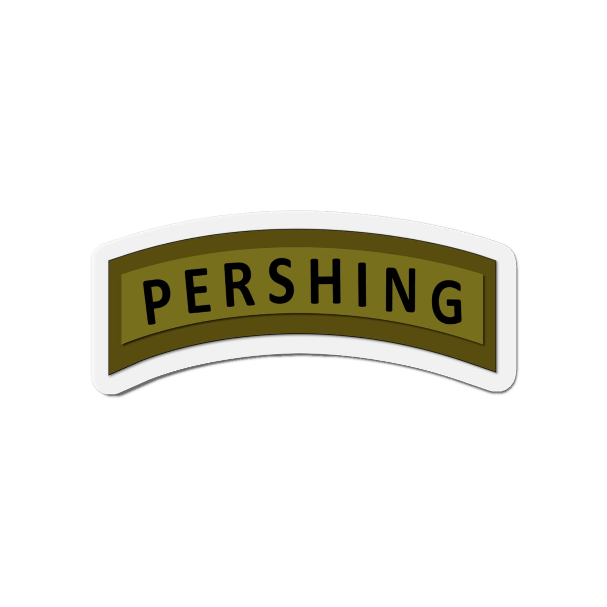 Die-Cut Magnets - Army - Pershing Missile Tab - Subdued – MIP Brand Store