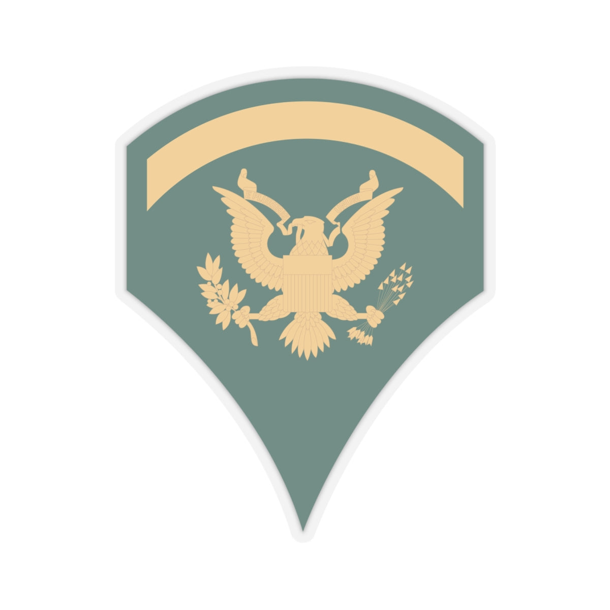 Kiss-Cut Stickers - Army - Enlisted - SPEC 5 - Specialist 5 - Std X 30 ...