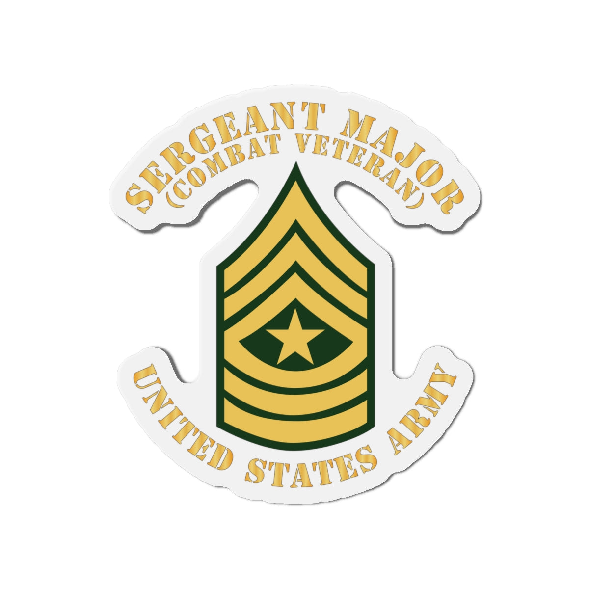 Die-Cut Magnets -SSI -Army - Sergeant Major - SGM - Flat X 300 – MIP ...