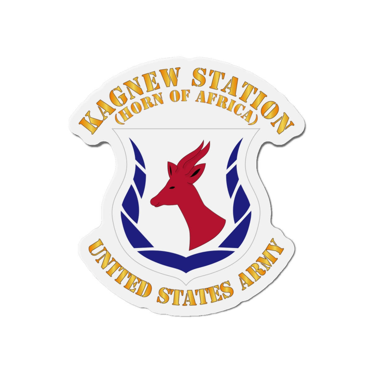 Die-Cut Magnets - Army - Kagnew Station - Horn of Africa – MIP Brand Store