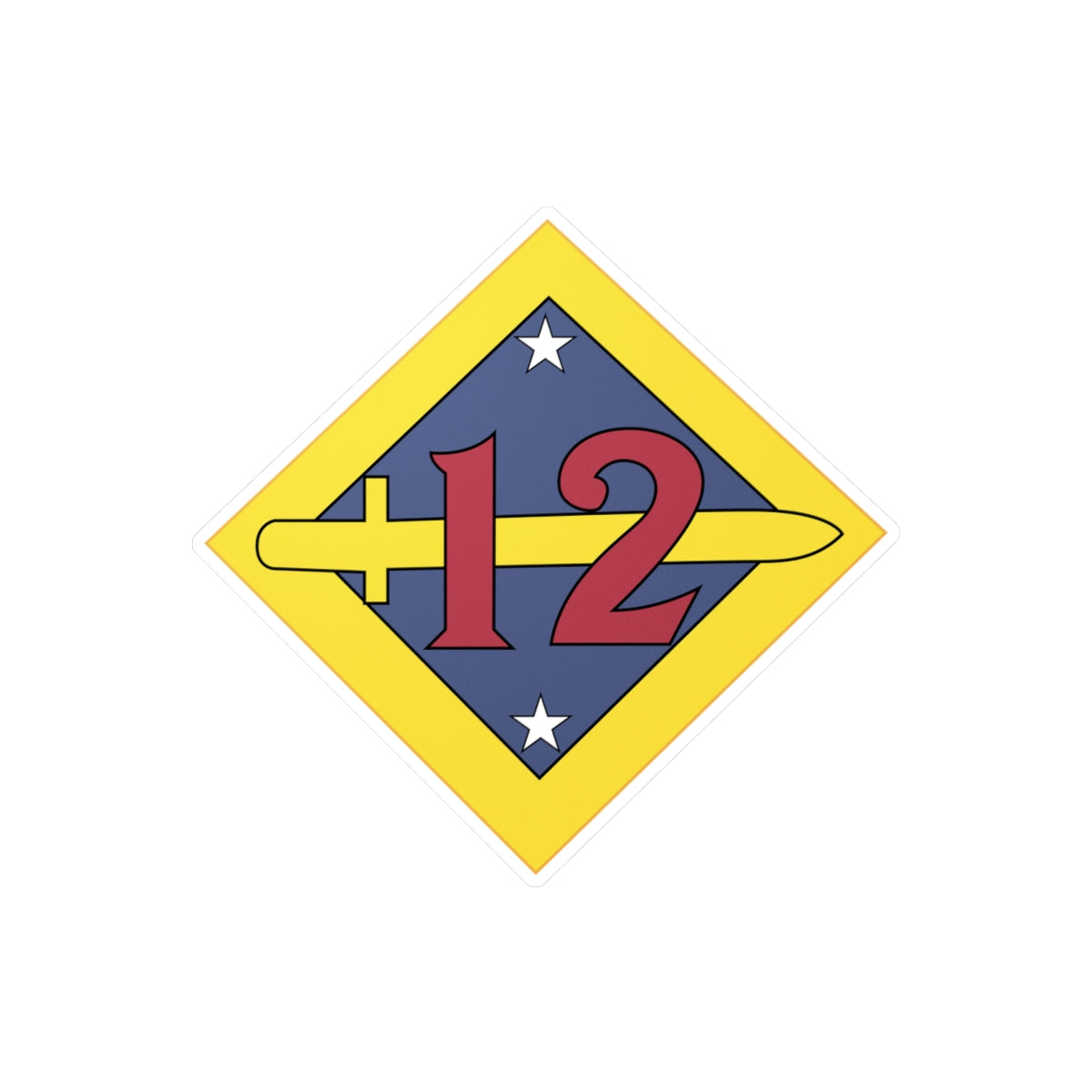 Kiss-Cut Vinyl Decals - 12th Division - SSI wo Txt - 1918-1919 X 300 ...