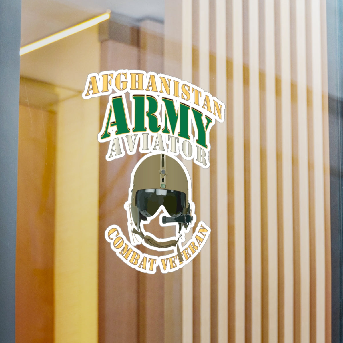 Kiss-Cut Vinyl Decals - Army - ARMY - Aviator - Afghanistan War - Comb ...