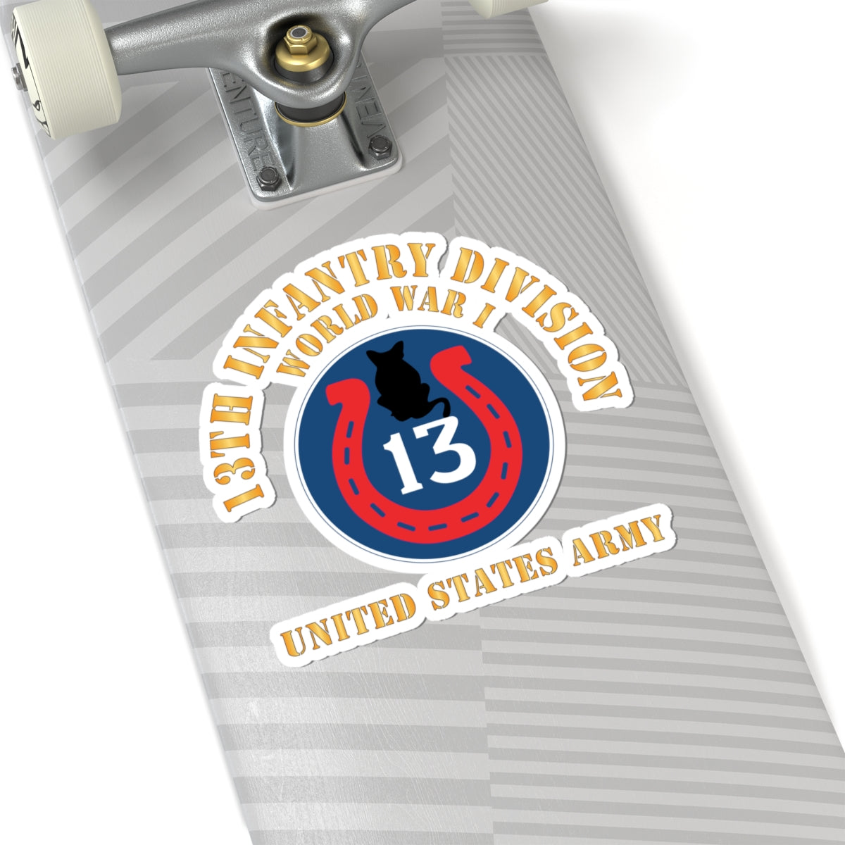 Kiss - Cut Stickers - Army - SSI - 13th Infantry Division - WWI - US A ...