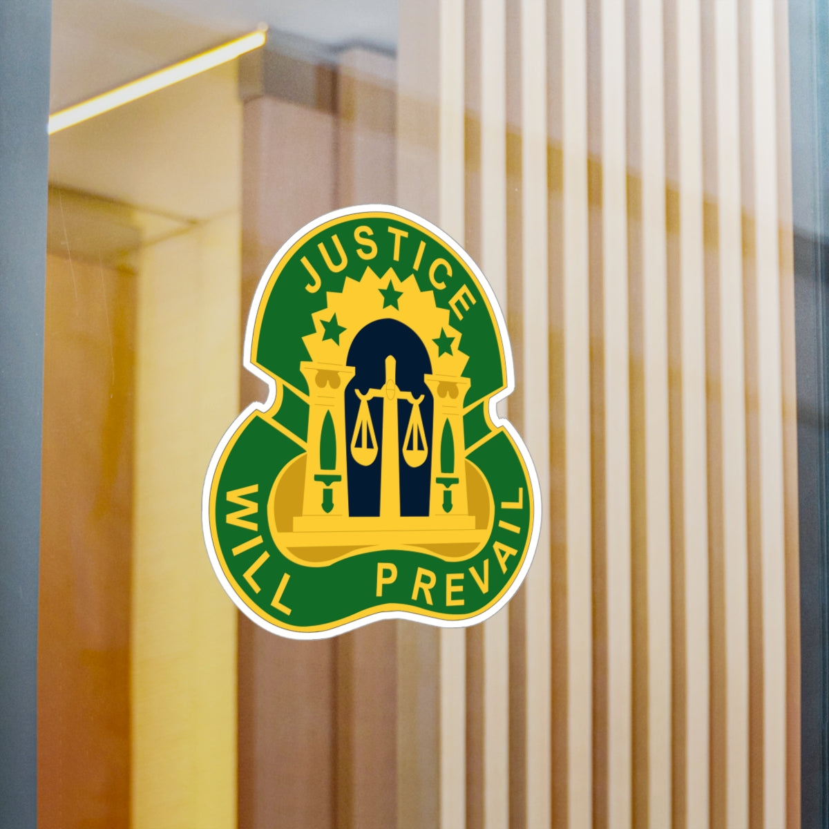 Kiss-Cut Vinyl Decals - Army - 3rd Military Police Group DUI wo Txt ...