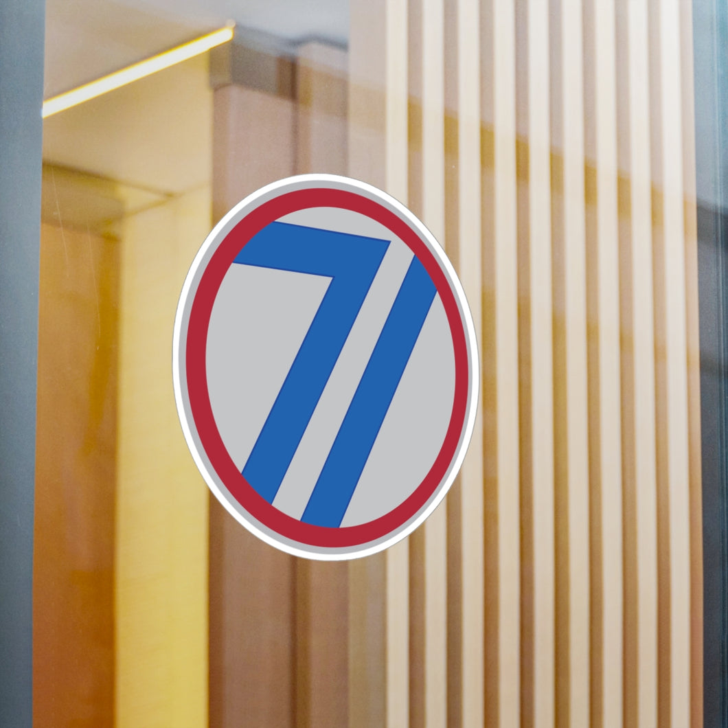 Kiss-Cut Vinyl Decals - SSI - 71st Infantry Division X 300 – MIP Brand ...