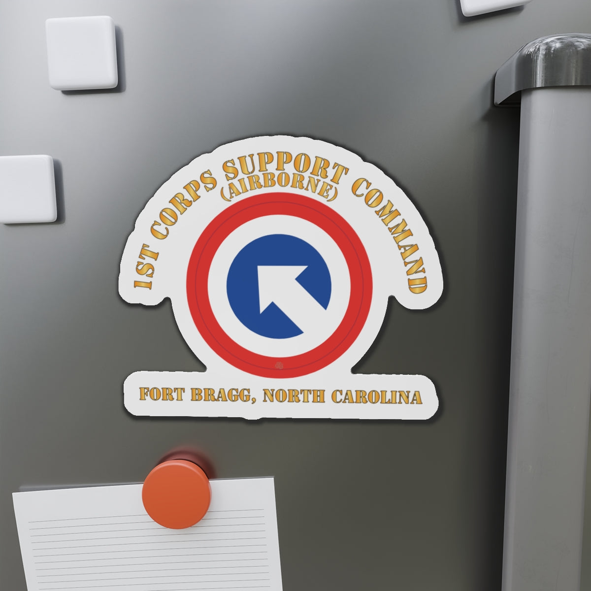 Die-Cut Magnets - Army - 1st Corps Support Command (COSCOM) - FBNC X 3 ...
