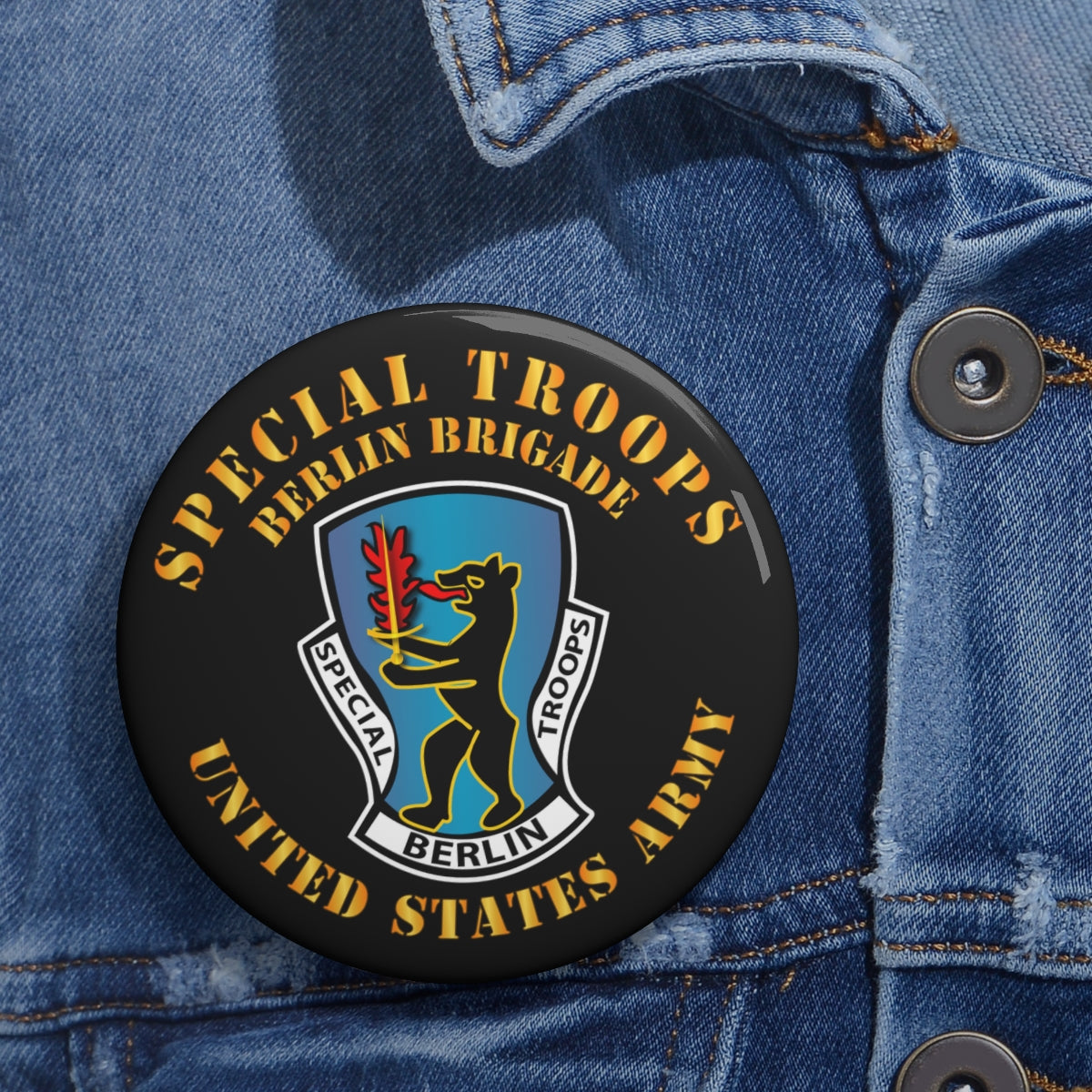 Custom Pin Buttons - Special Troops - Berlin Brigade – MIP Brand Store