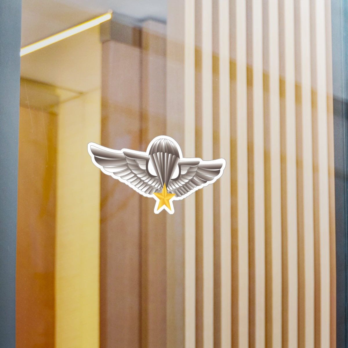 Kiss-Cut Vinyl Decals - Vietnam - Vietnam Airborne Qualification Badge ...