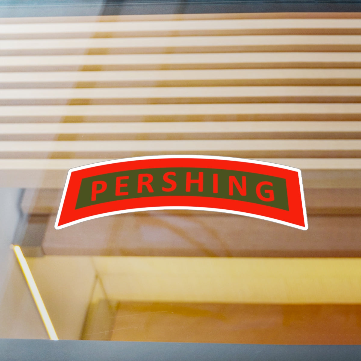 Kiss-Cut Vinyl Decals - Army - Pershing Missile Tab – MIP Brand Store