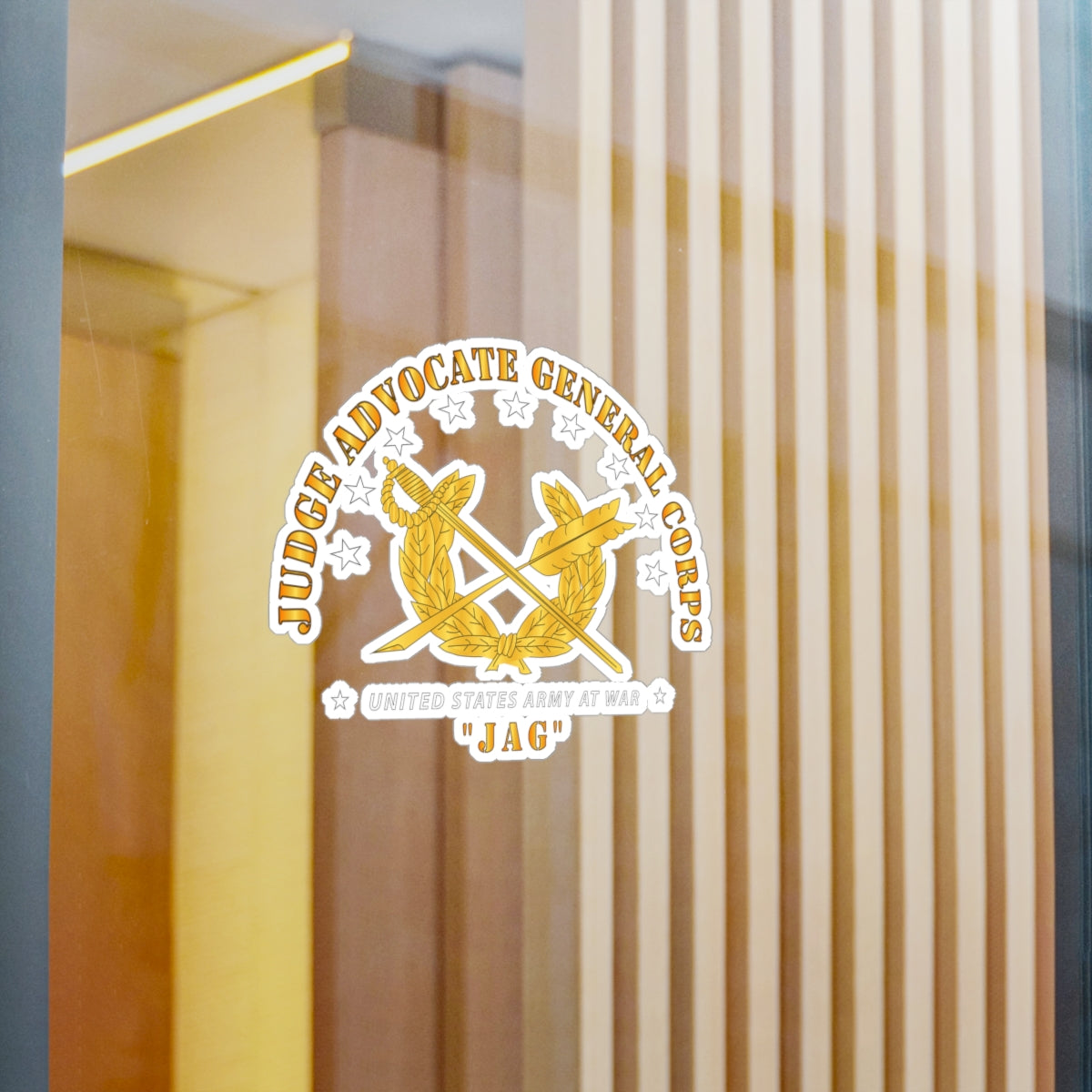 Kiss-Cut Vinyl Decals - Army - JAG Branch – MIP Brand Store