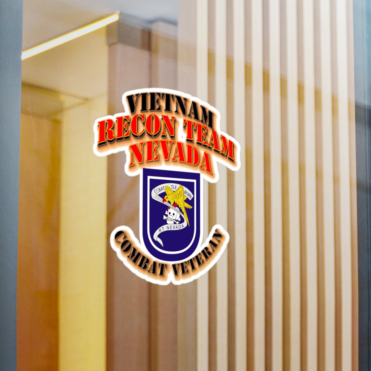 Kiss-Cut Vinyl Decals - RECON TEAM - Recon Team Nevada - Vietnam - Com ...