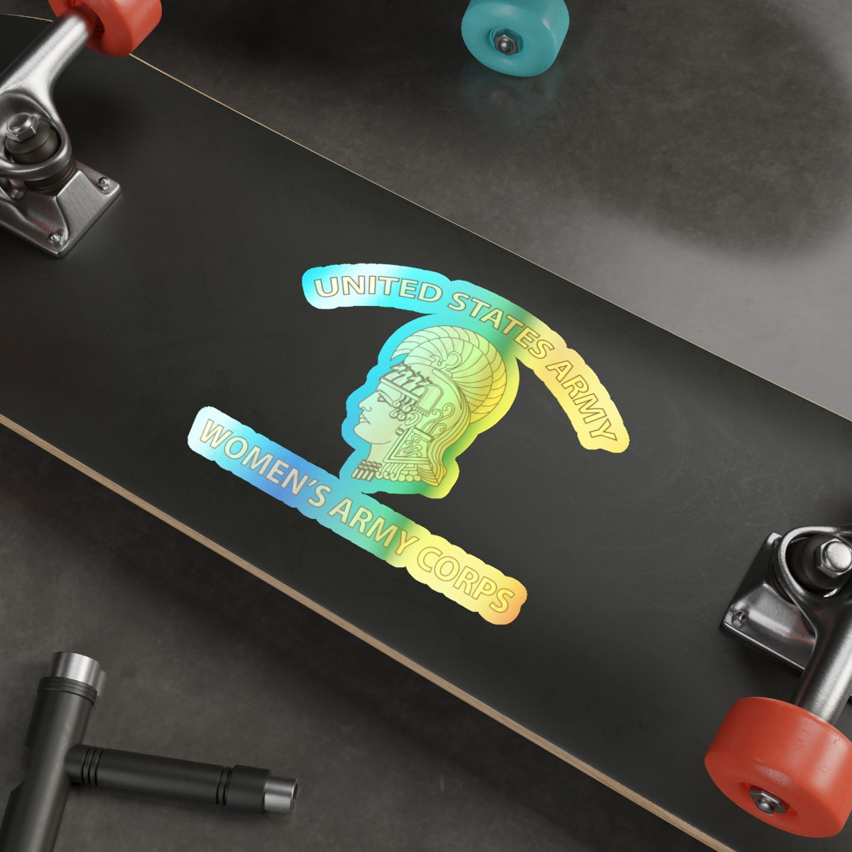 Holographic Die-cut Stickers - US Army WAC – MIP Brand Store