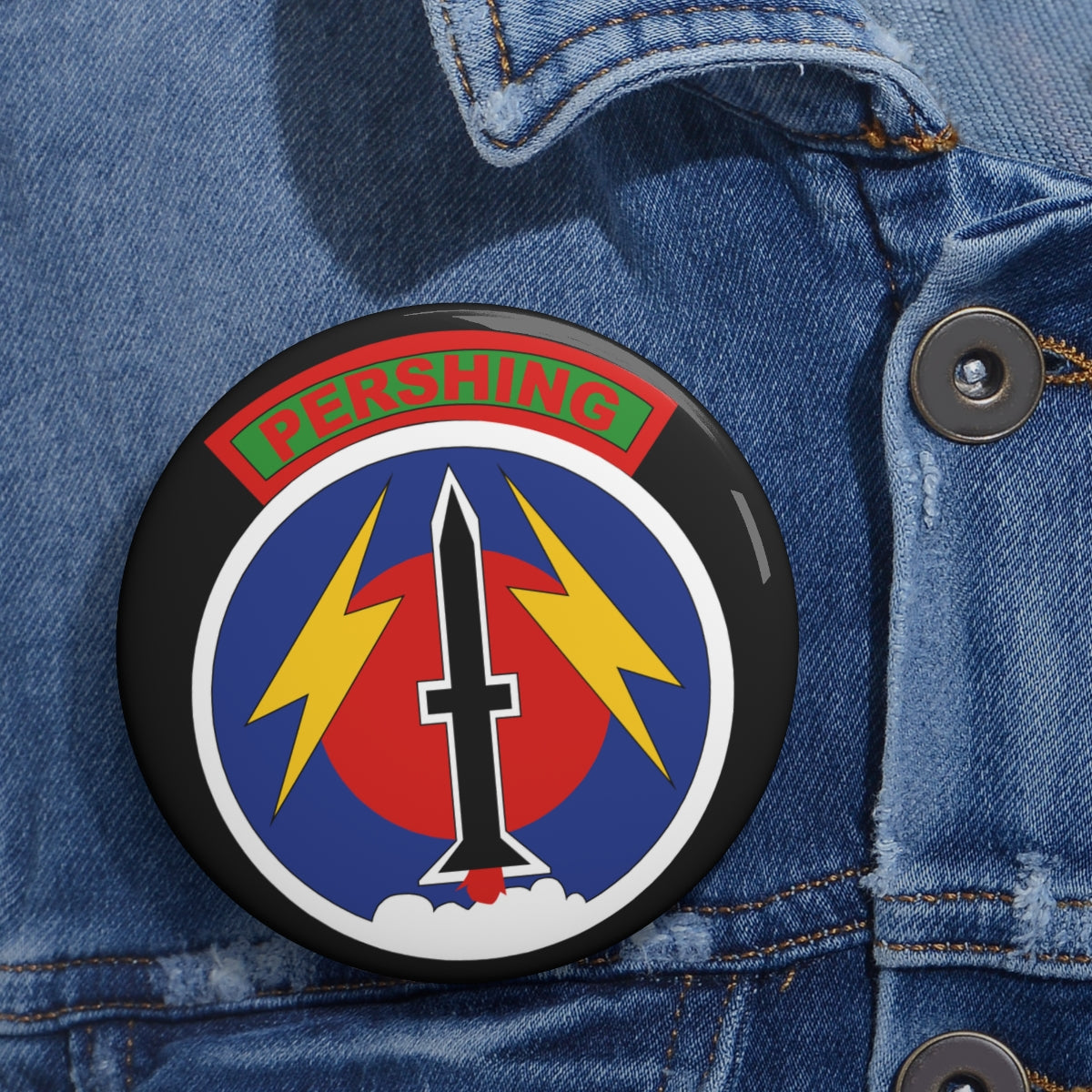 Custom Pin Buttons - 56th Artillery Command - Pershing – MIP Brand Store