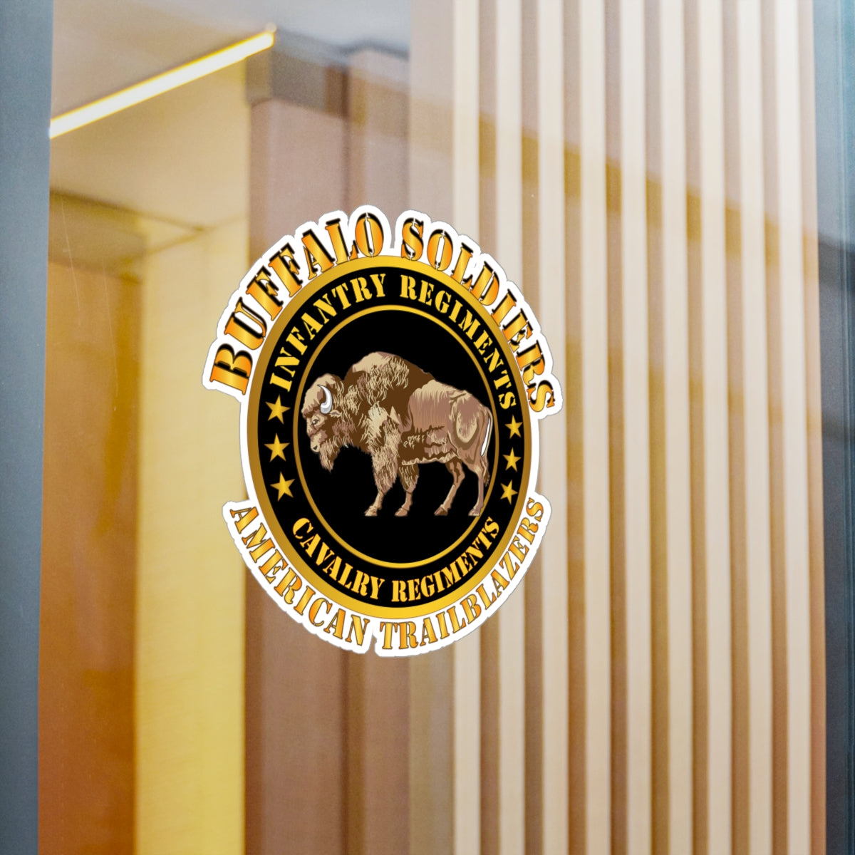 Kiss-Cut Vinyl Decals - Army - Buffalo Soldiers - Infantry - Cavalry R ...