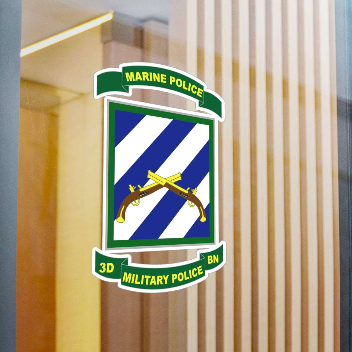 Kiss-Cut Vinyl Decals - Army - 3rd Military Police Battalion (Provisio ...