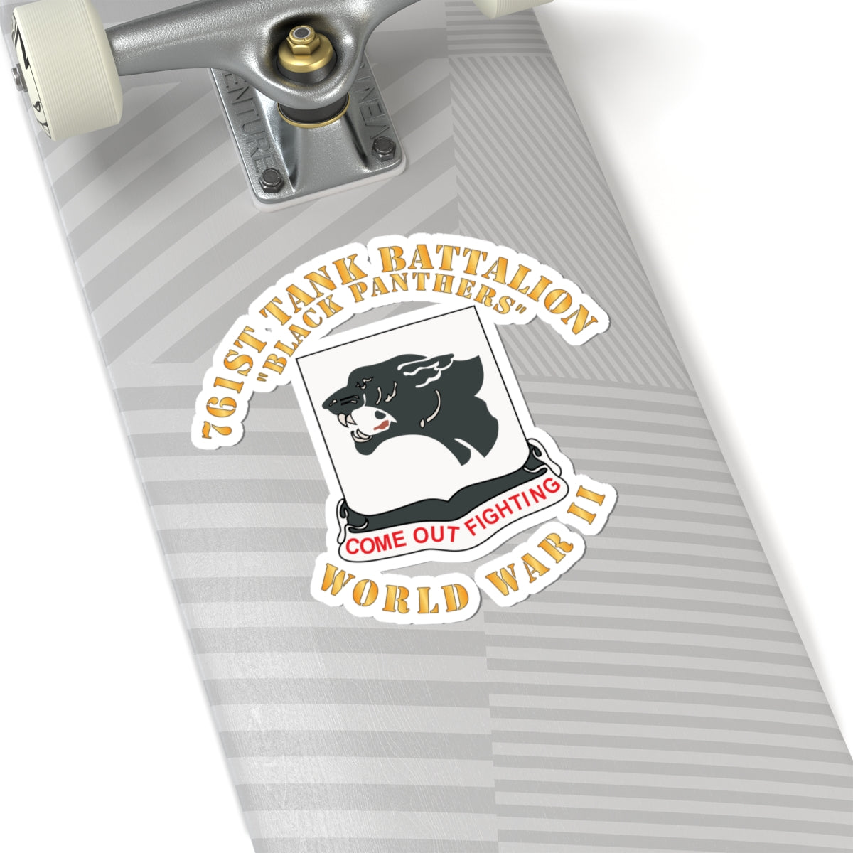 Kiss-Cut Stickers - Army - 761st Tank Battalion - Black Panthers - WWI ...