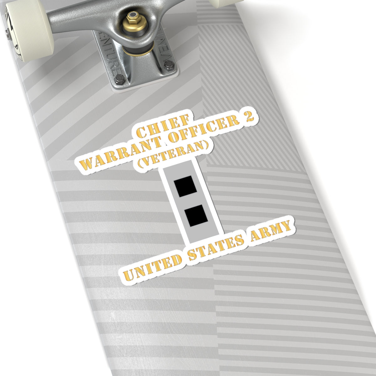 Kiss-Cut Stickers - Army - Chief Warrant Officer 2 - CW02 - Flat - Vet ...