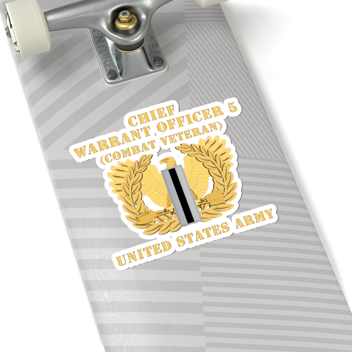 Kiss-Cut Stickers - Army - Chief Warrant Officer - CW05 - Combat Veter ...