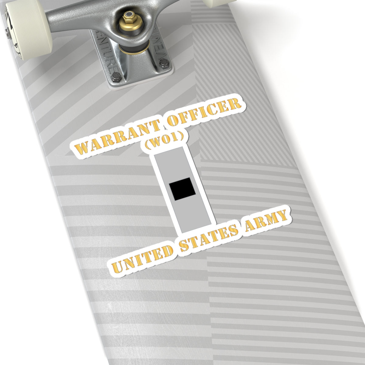 Kiss-Cut Stickers - Army - Warrant Officer - W01 - Flat X 300 – MIP ...