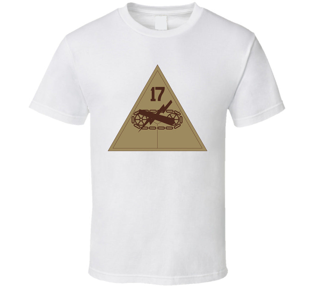 Army - SSI - 17th Armored Division - Subdued Desert X 300 T Shirt – MIP ...