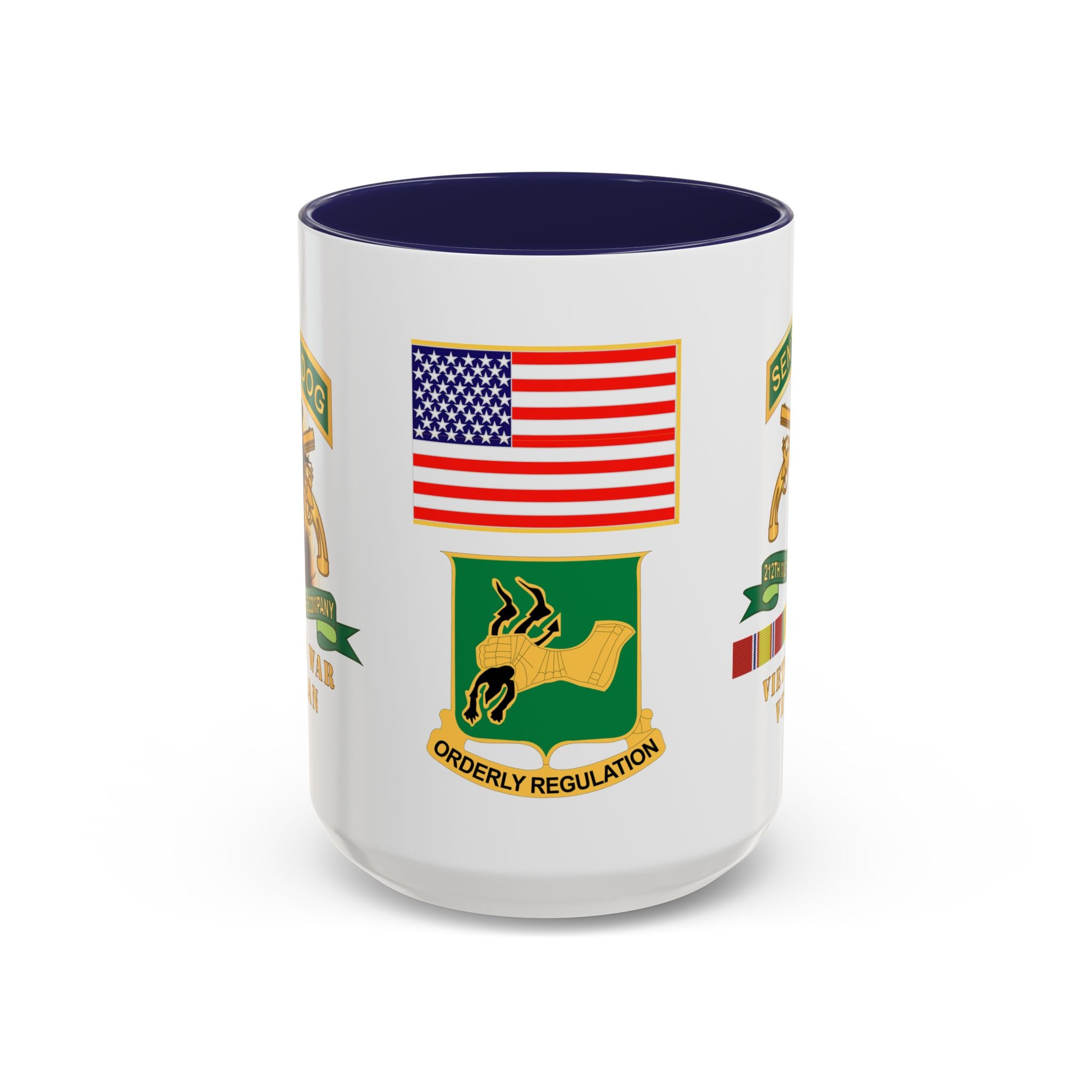 Accent Mug - Army - Sentry Dog - 212th Military Police Company - 720th ...