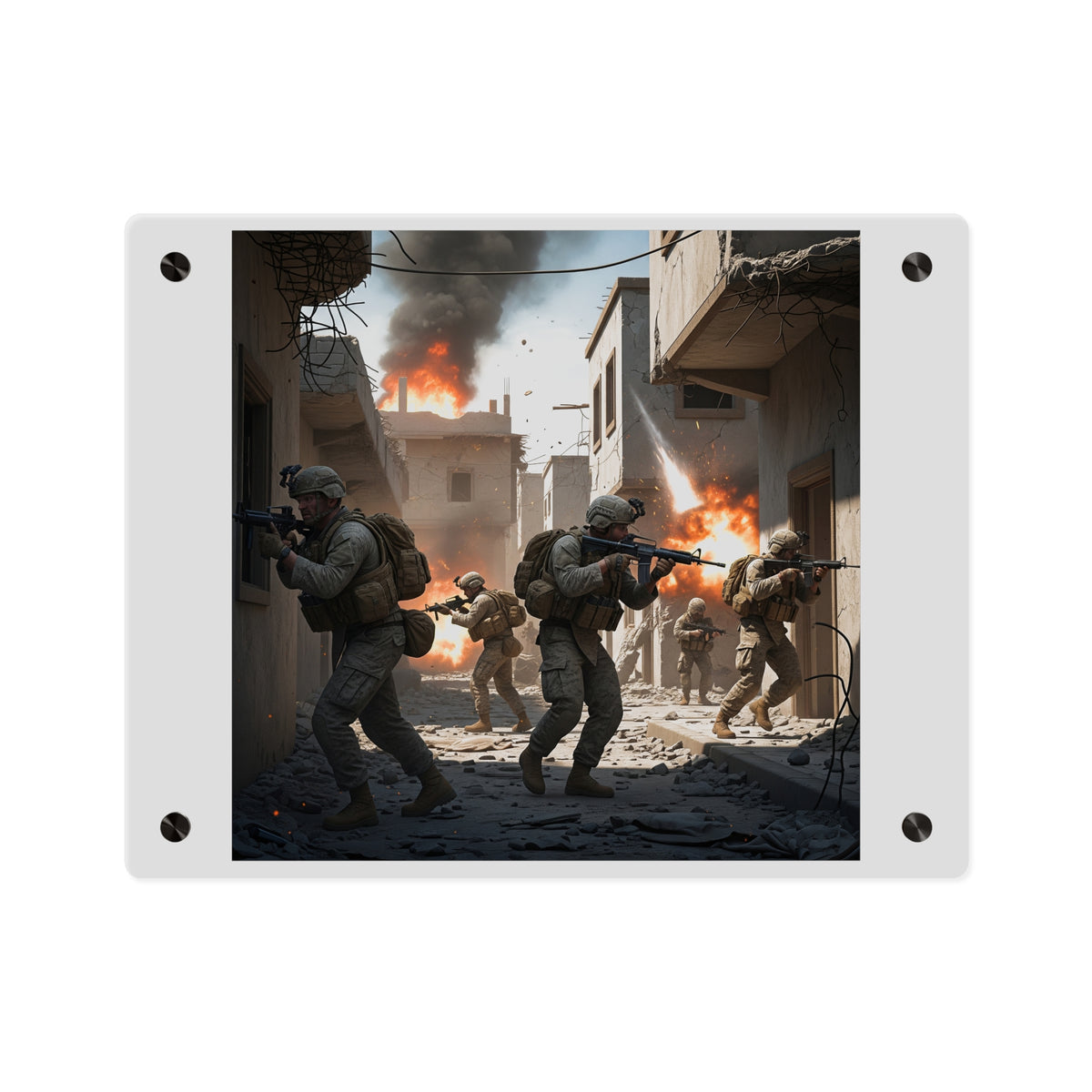 Acrylic Wall Art Panel - 2nd Battle of Fallajuh Iraq War – MIP Brand Store
