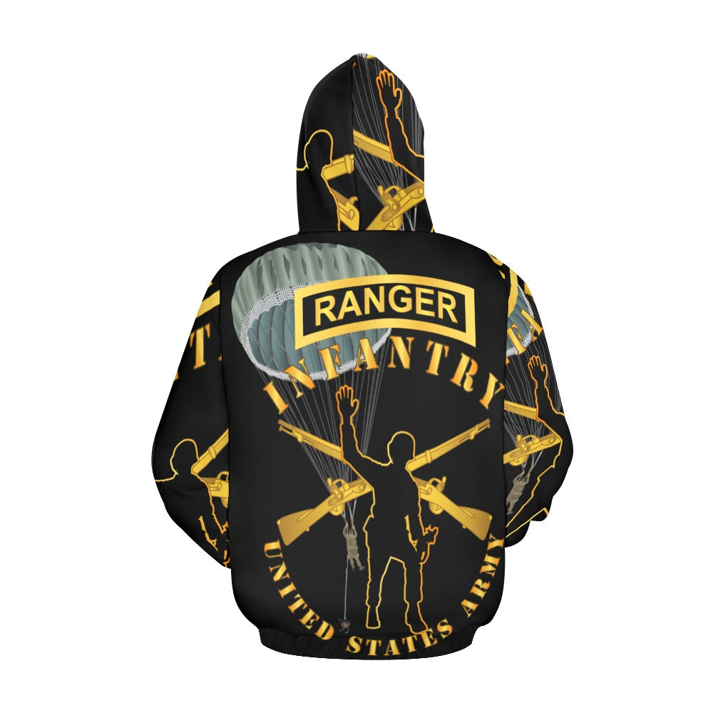 Men's All Over Print Hoodie (USA Size) (Model H13) - Infantry - Follow ...