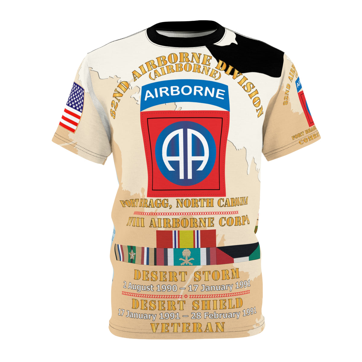 All Over Printing - Army - 82nd Airborne Division (Airborne) - GULF WA ...