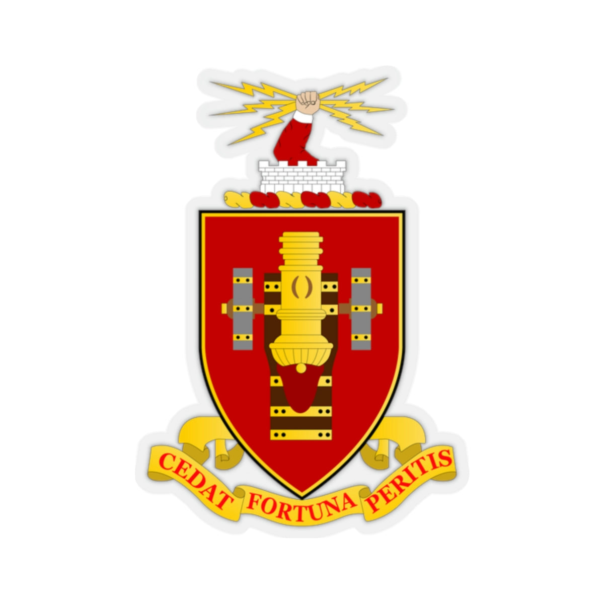 Kiss-Cut Stickers - Army - COA - Fort Sill - Artillery School wo txt X ...