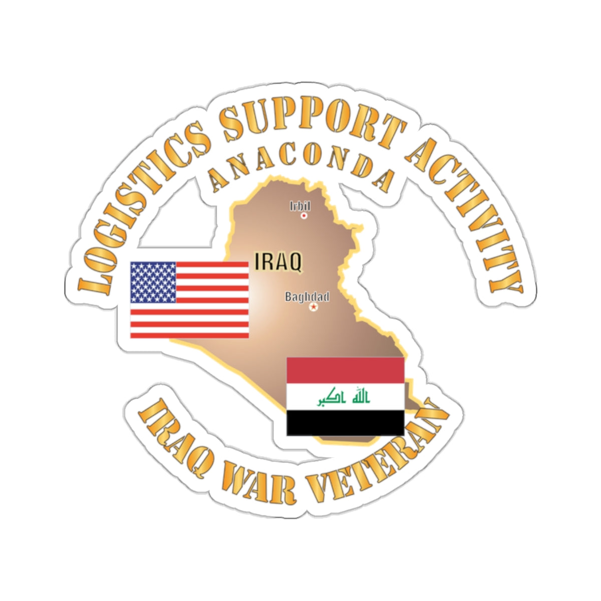 Kiss-Cut Stickers - Army - LSA Anaconda X 300 – MIP Brand Store