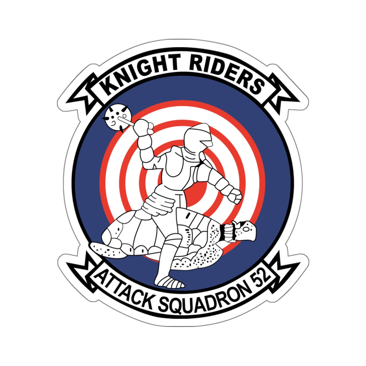 Kiss-Cut Stickers - Attack Squadron 52 X 300 – MIP Brand Store