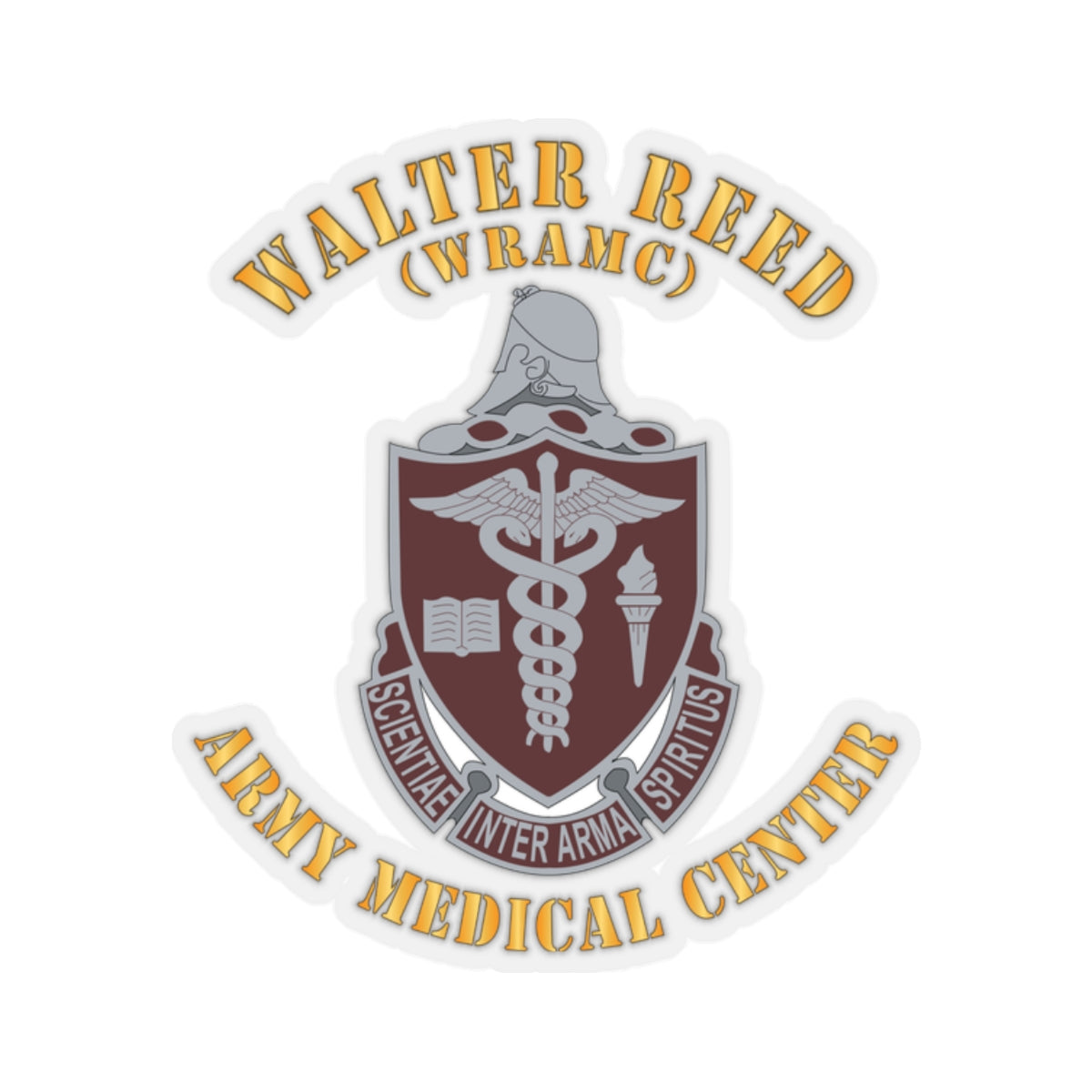 Kiss-Cut Stickers - DUI - Walter Reed Army Medical Center X 300 – MIP ...
