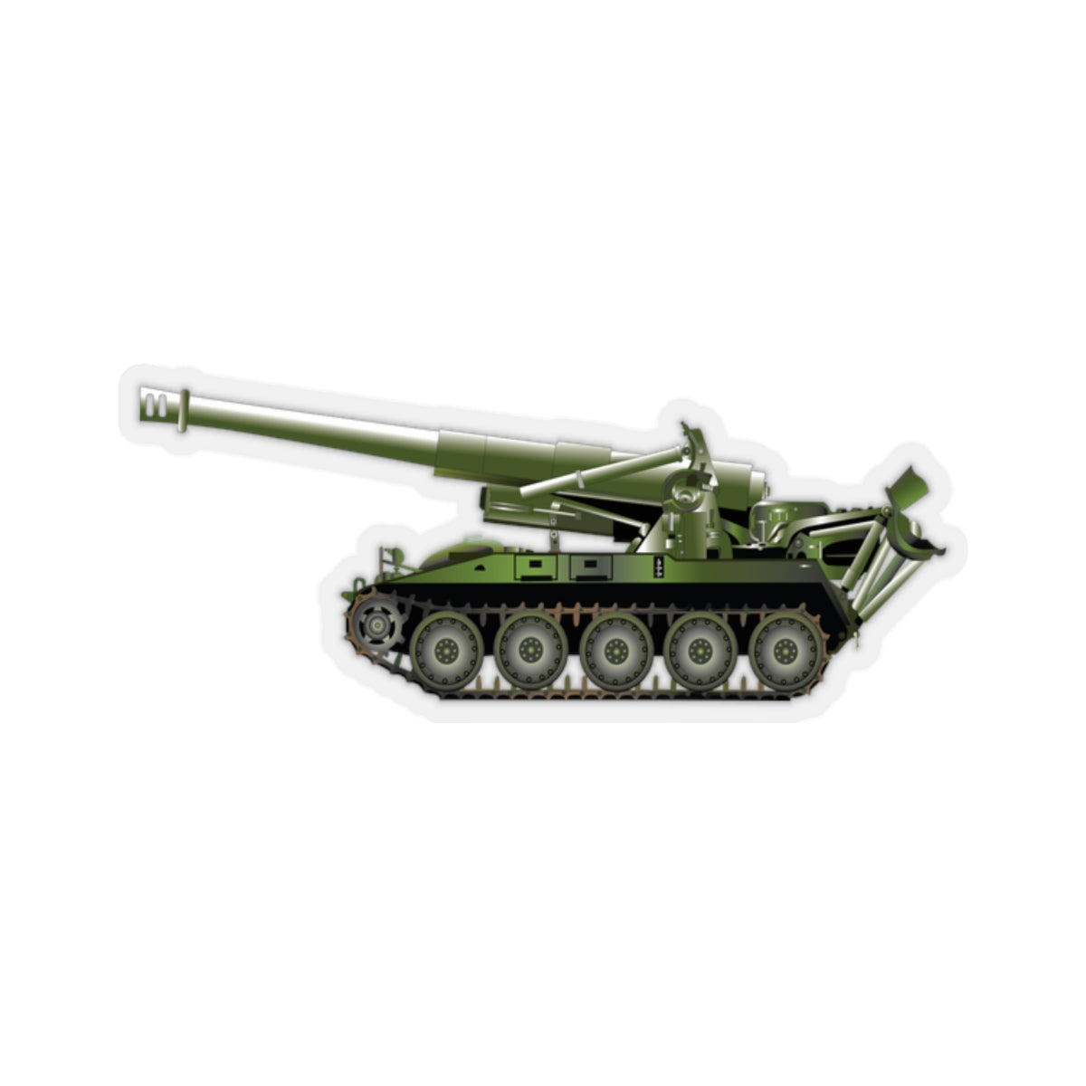 Kiss-Cut Stickers - M110A2 Self-Propelled Howitzer wo TxtX 300 – MIP ...