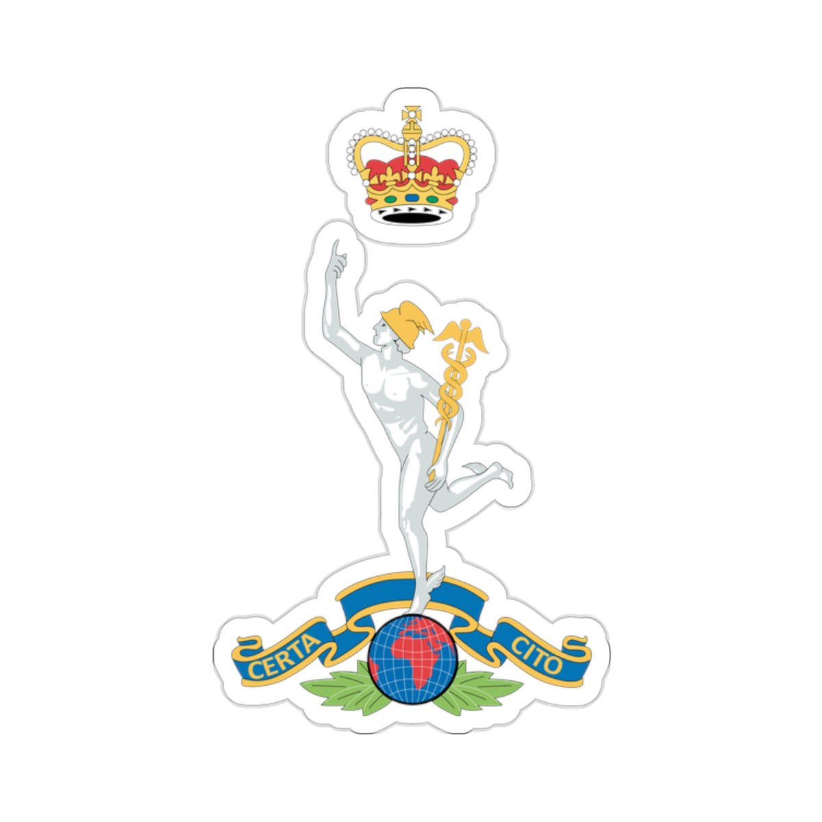 Kiss-Cut Stickers - UK - Royal Corps of Signals - Army of UK wo Txt ...
