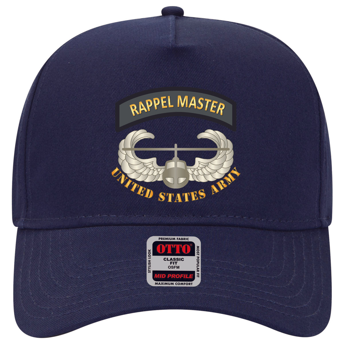 Baseball Cap - Rappel Master Tab w Air Assault Badge - US Army – MIP ...