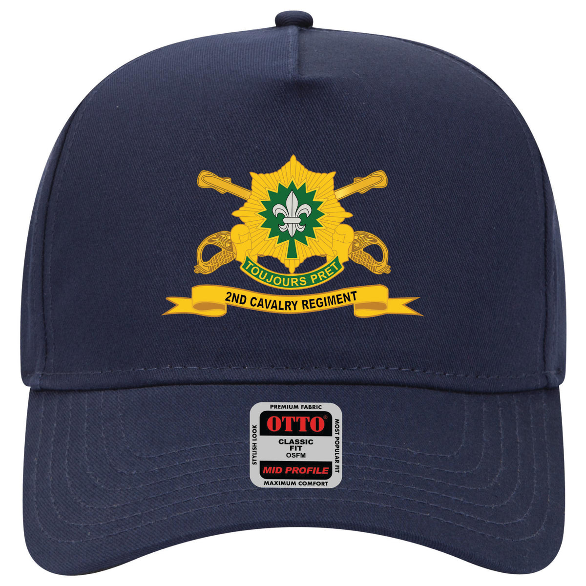 Baseball Cap - 2nd Cavalry Regiment w Br - Ribbon – MIP Brand Store