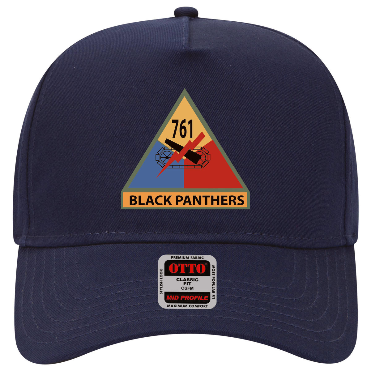 Baseball Cap - 761st Tank Battalion SSI w Name Tape – MIP Brand Store