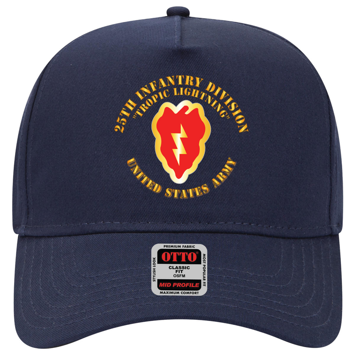 Baseball Cap - 25th Infantry Division - US Army - Tropic Lightning ...