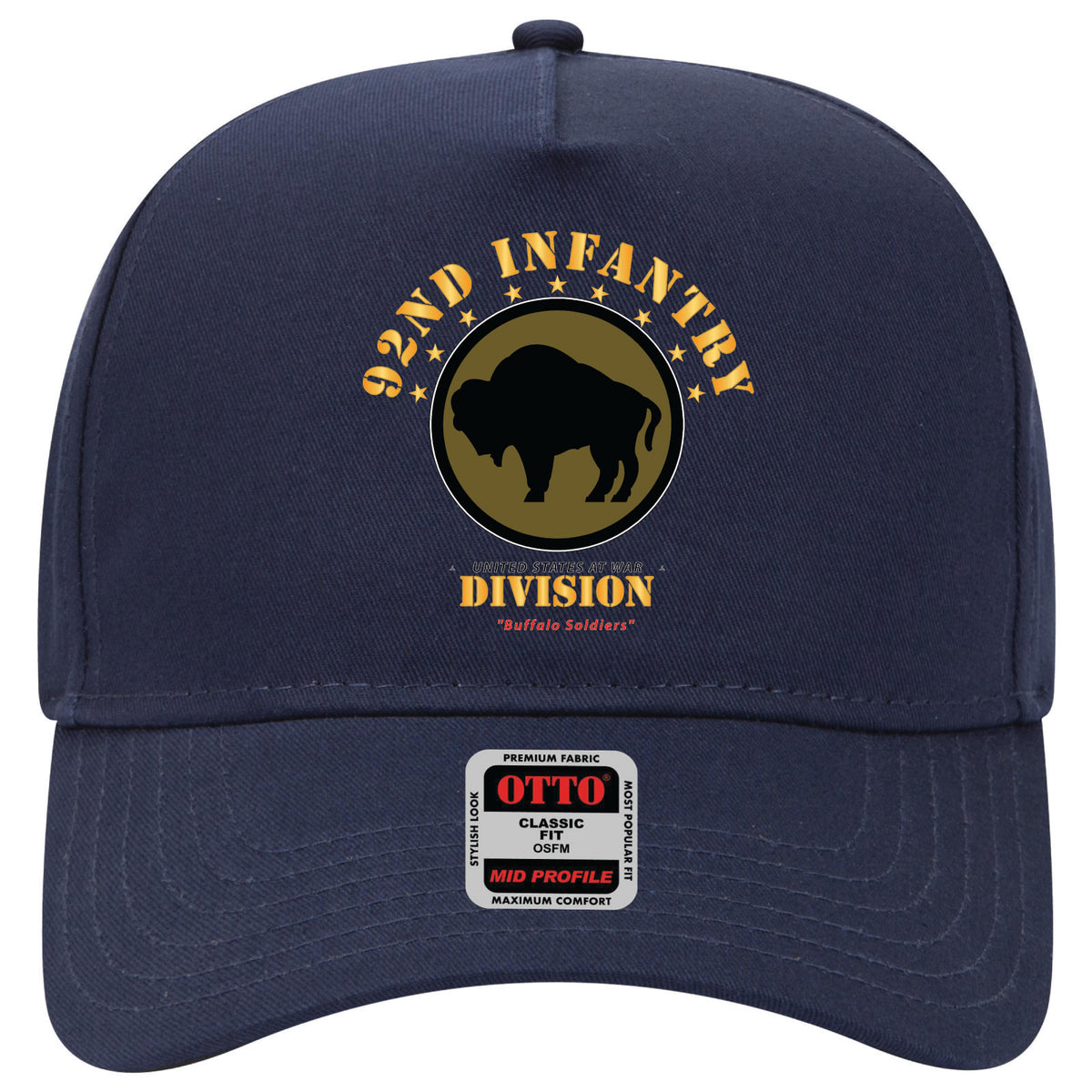 Baseball Cap - 92nd Infantry Division - Buffalo Soldiers X 300 – MIP ...
