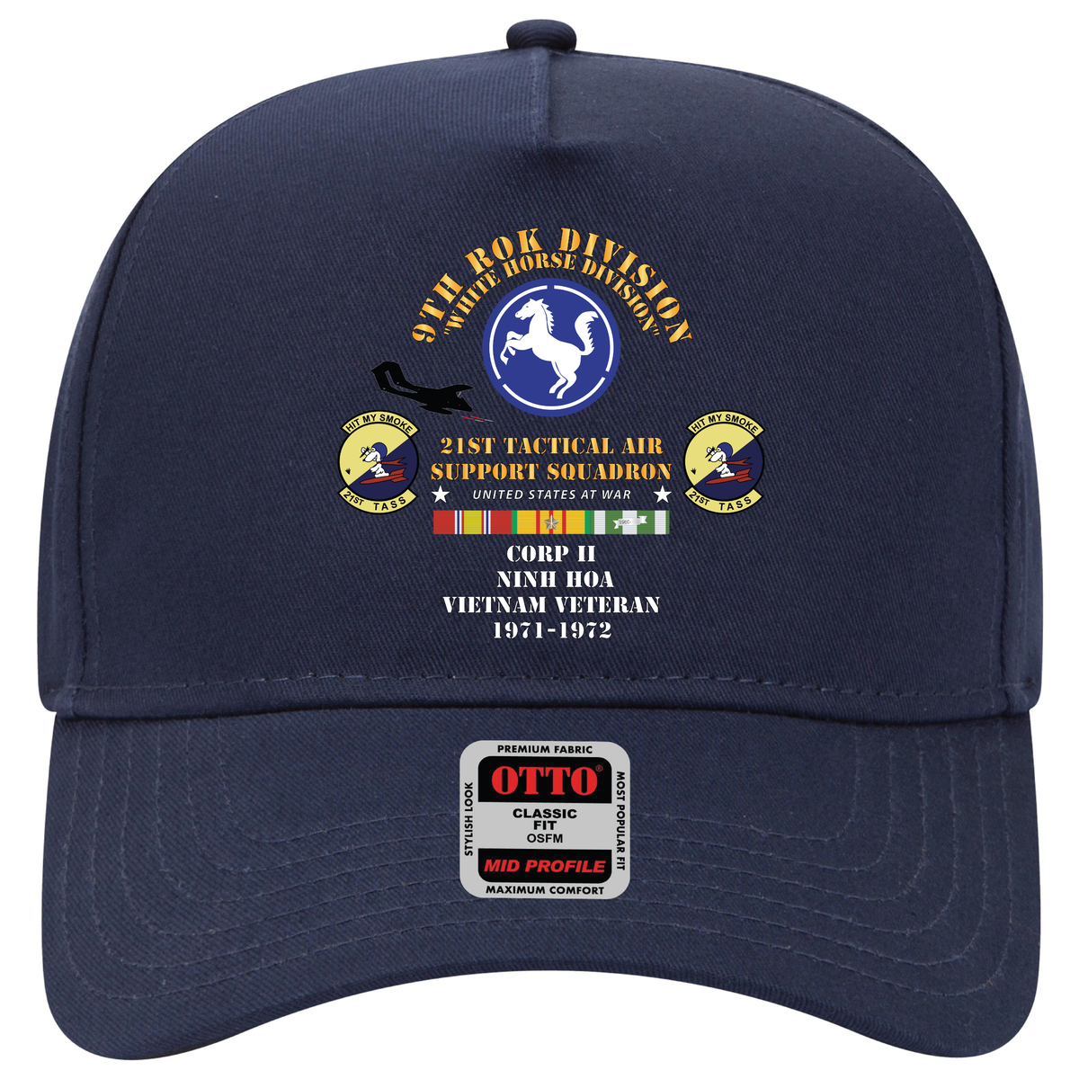 Baseball Cap - USAF - 21st Tactical Air Support Squadron - 9th Infantr ...