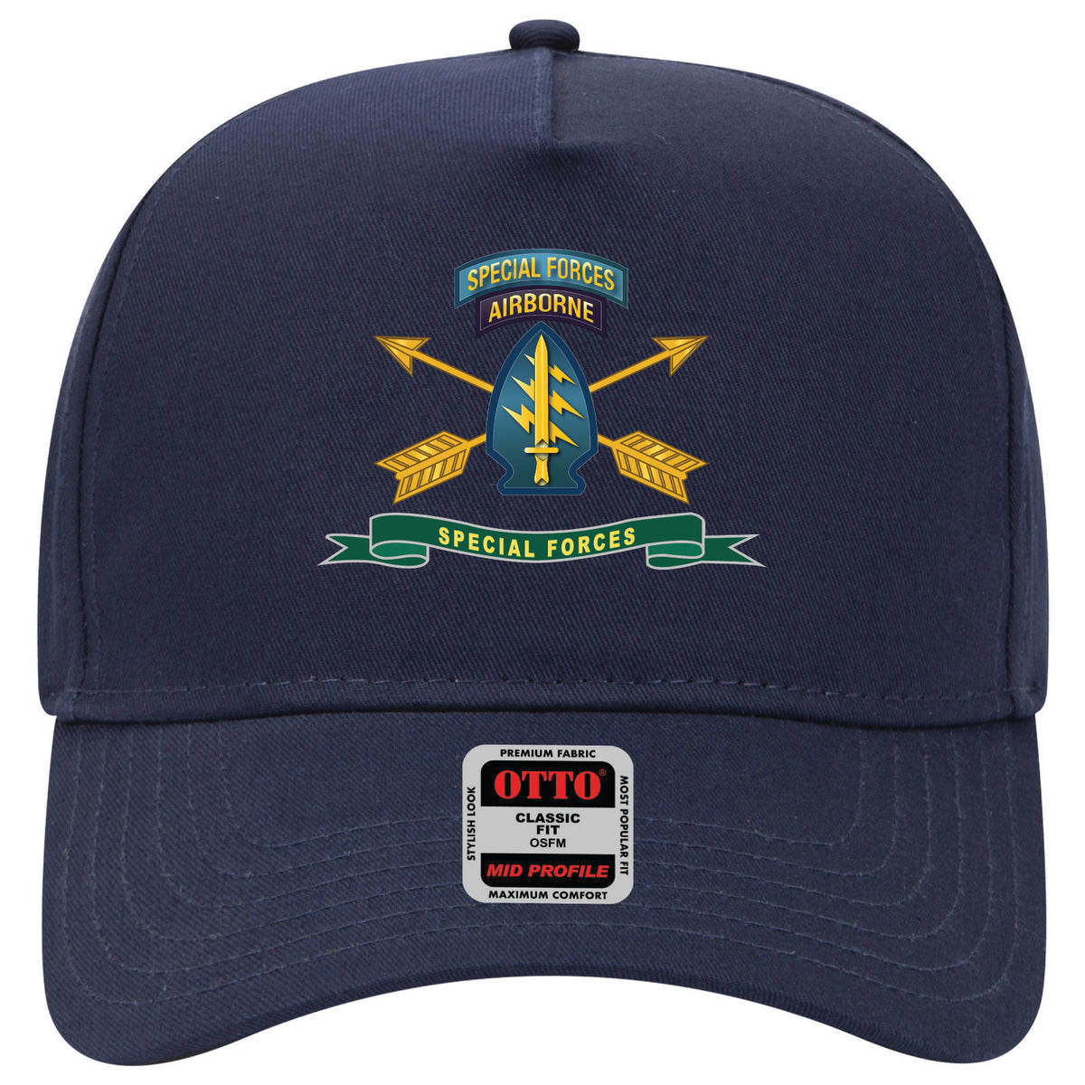 Baseball Cap - Special Forces - SSI w Tab - Br - Ribbon X 300 – MIP ...